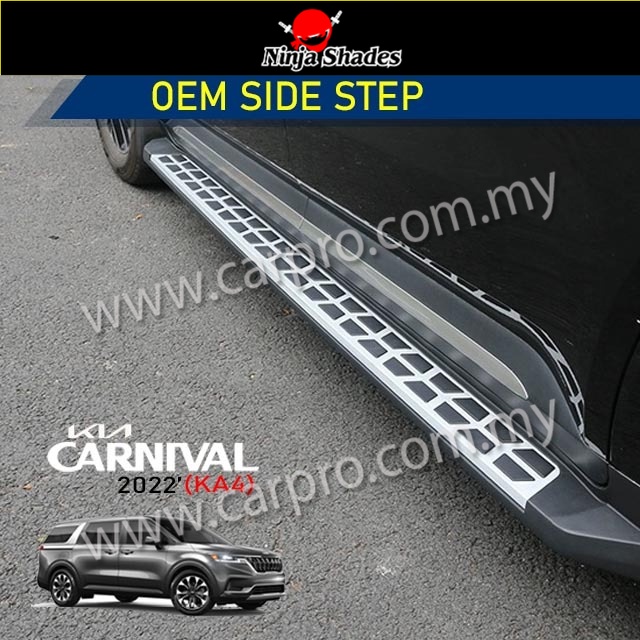 Hc Cargo Kia Carnival 2022 KA4 Running Board Side Step Model 3 | Shopee Malaysia