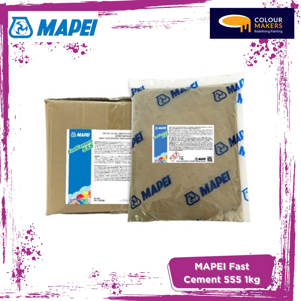 MAPEI Fast Cement 555 1kg | Shopee Malaysia