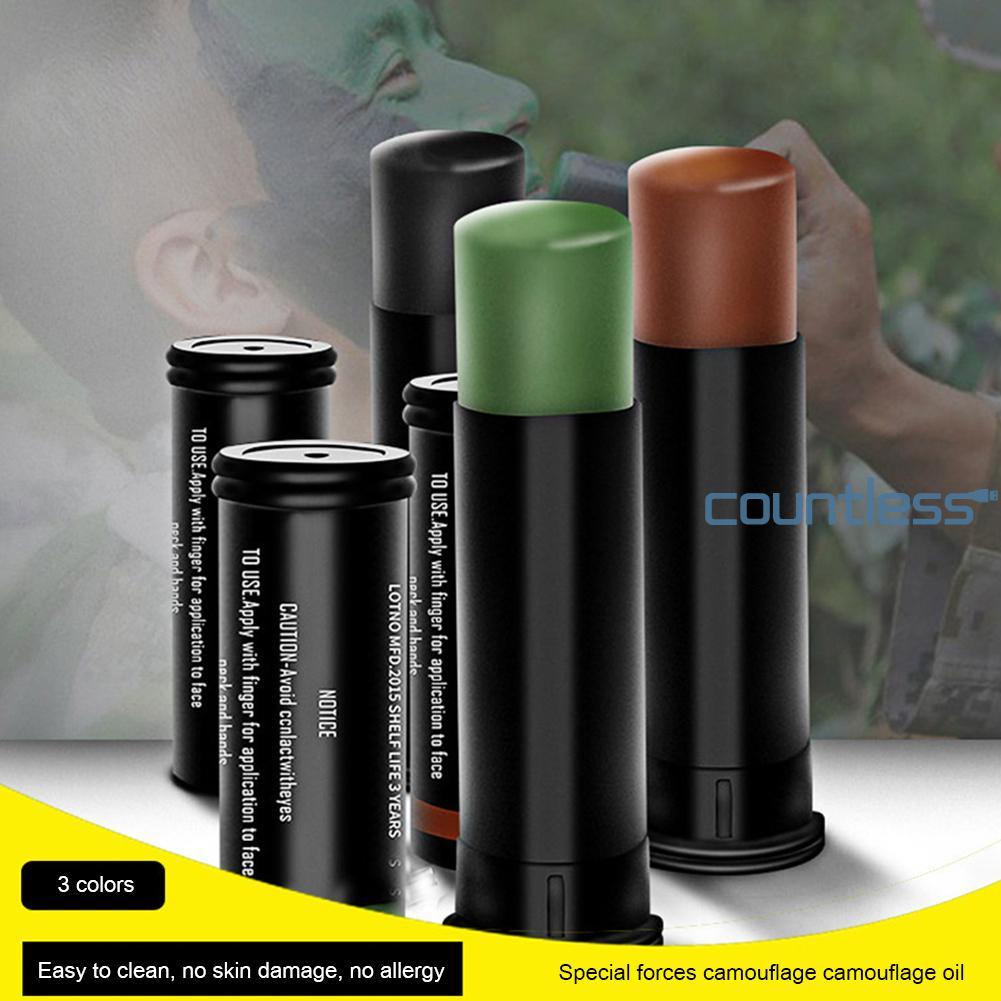 3pcs/set Durable Multi-color Camouflage Color Cream Body Face Paint ...