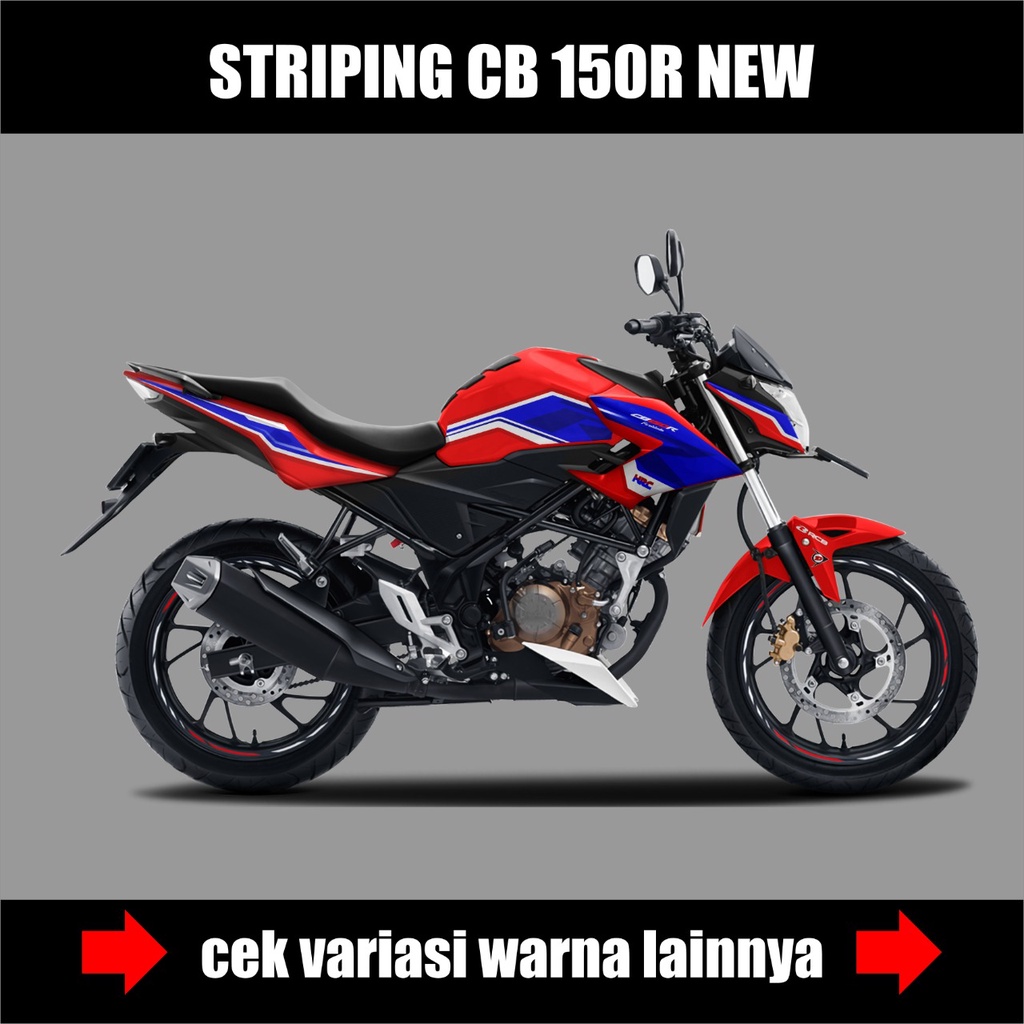 Decal STICKER HONDA CB 150R NEW V2 HRC TREE COLOR EDITION / MOTORCYCLE ...