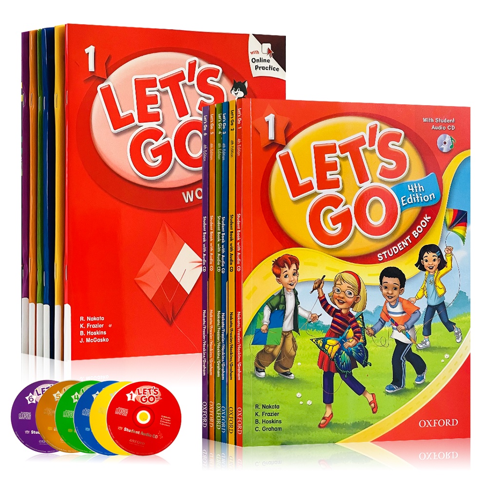 6Level Set Oxford Let's Go Student Book 4th Edition The New Edition of ...