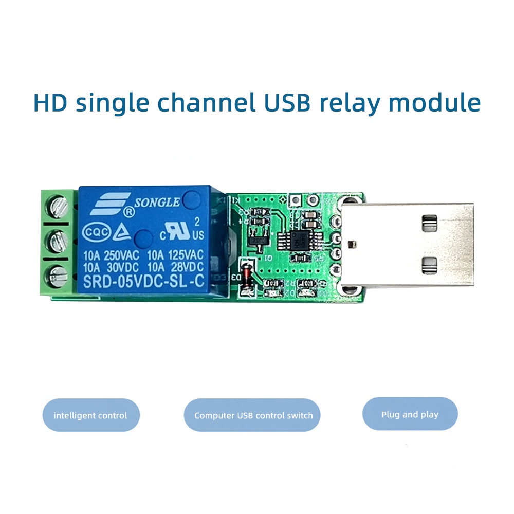 HID Drive-free Micro USB 1 2 4 Way 5V Relay Module for Computer USB ...
