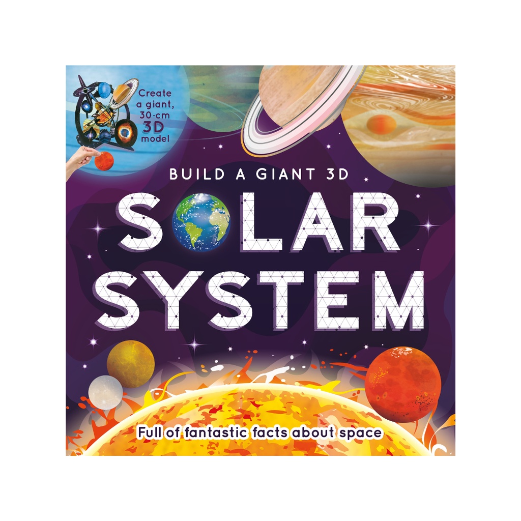 Solar System Giant 3D Model & Book with 360 Degree Model For Kids To ...