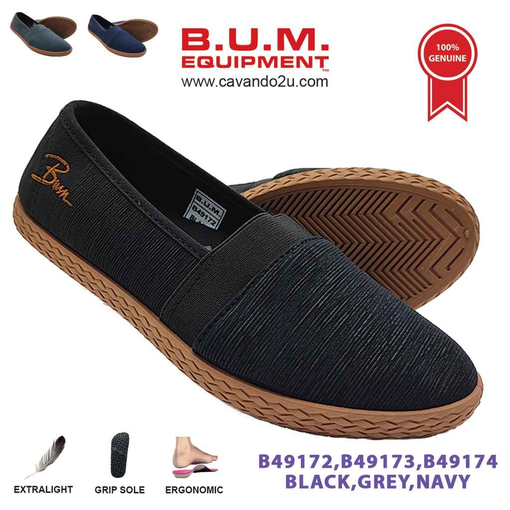 BUM Equipment Canvas Shoes B49172 / B49173 / B49174 (Black / Grey ...