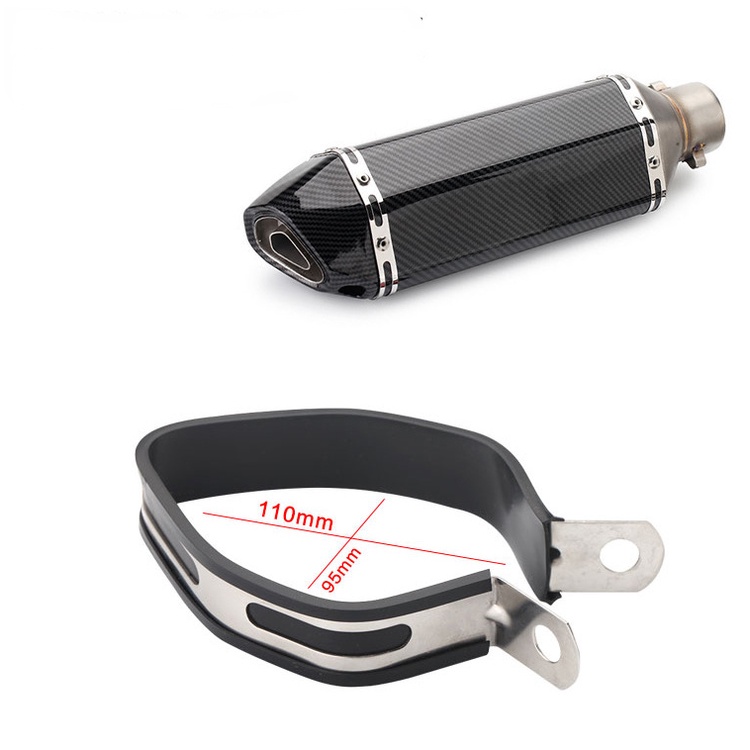 Stainless Steel Motorcycle Exhaust Muffler Pipe Hanger Mounting Bracket ...