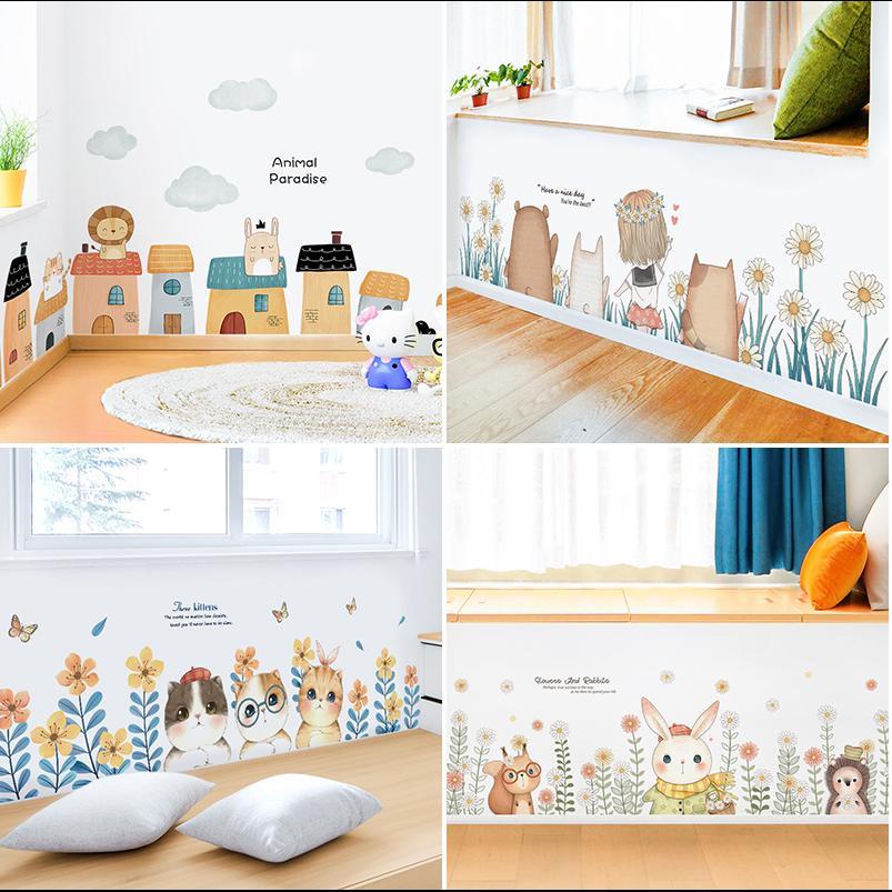 Wall Stickers Self-Adhesive Wallpaper Bedroom Warm Influencer Room ...
