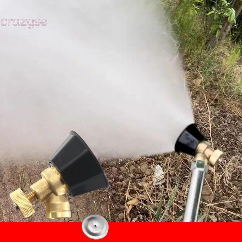 Agricultural Atomization Adjustable Nozzle Garden Copper Black Cyclone ...