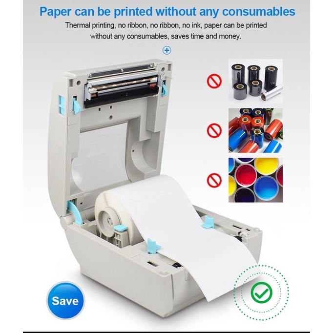 7star Waybill Printer Thermal AWB A6 PDF USB Pos Laju J&T Sticker ...