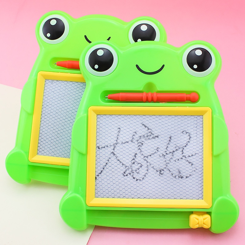 Cartoon frog magnetic writing board children's educational toys ...