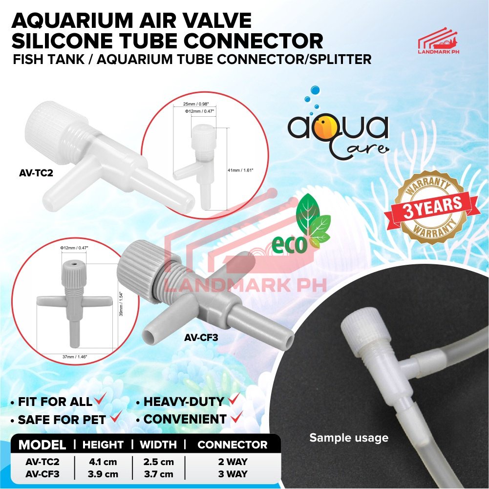High Quality Aquarium Air Valve 10pcs / Silicone Tube Connector / Air ...