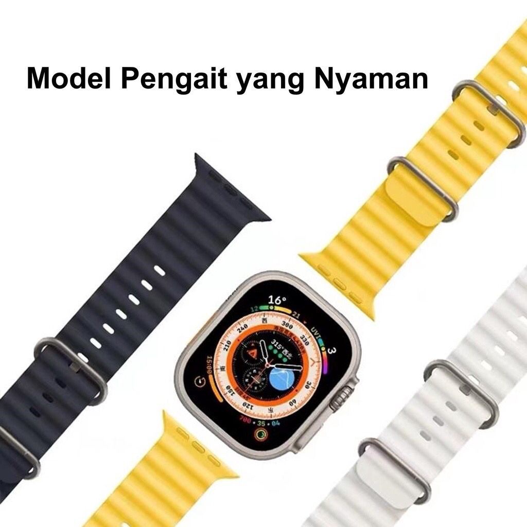Iwatch Watch Strap 42mm 44mm 45mm 49mm Model Ocean Series Strap Apple ...