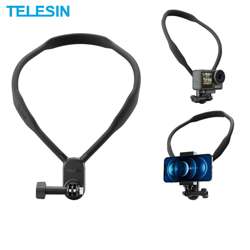 TELESIN Neck Hold Mount Chest Mount for GoPro Hero 11 10 9 8 7 6 5 ...