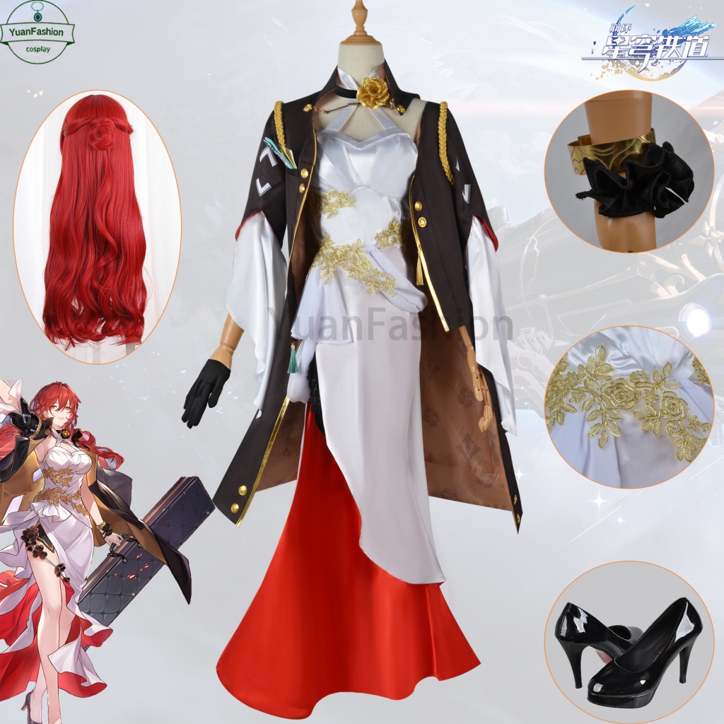 [Ready Stock] Honkai Star Rail cosplay Himeko cosplay clothing Anime ...