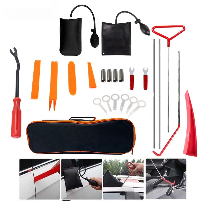 New Open Car Door Tool Kit Inflatable Air Pump Auto Window Door Open ...