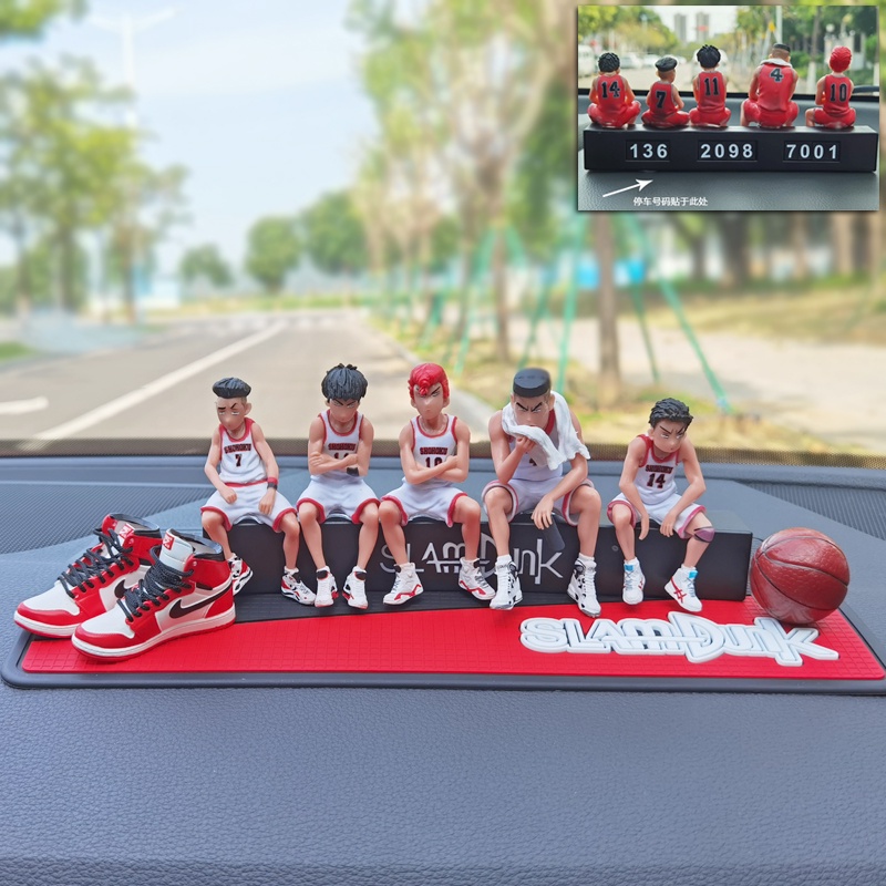 Car Front Desk Ornaments Male Interior Center Console Rukawa Kaede Slam ...