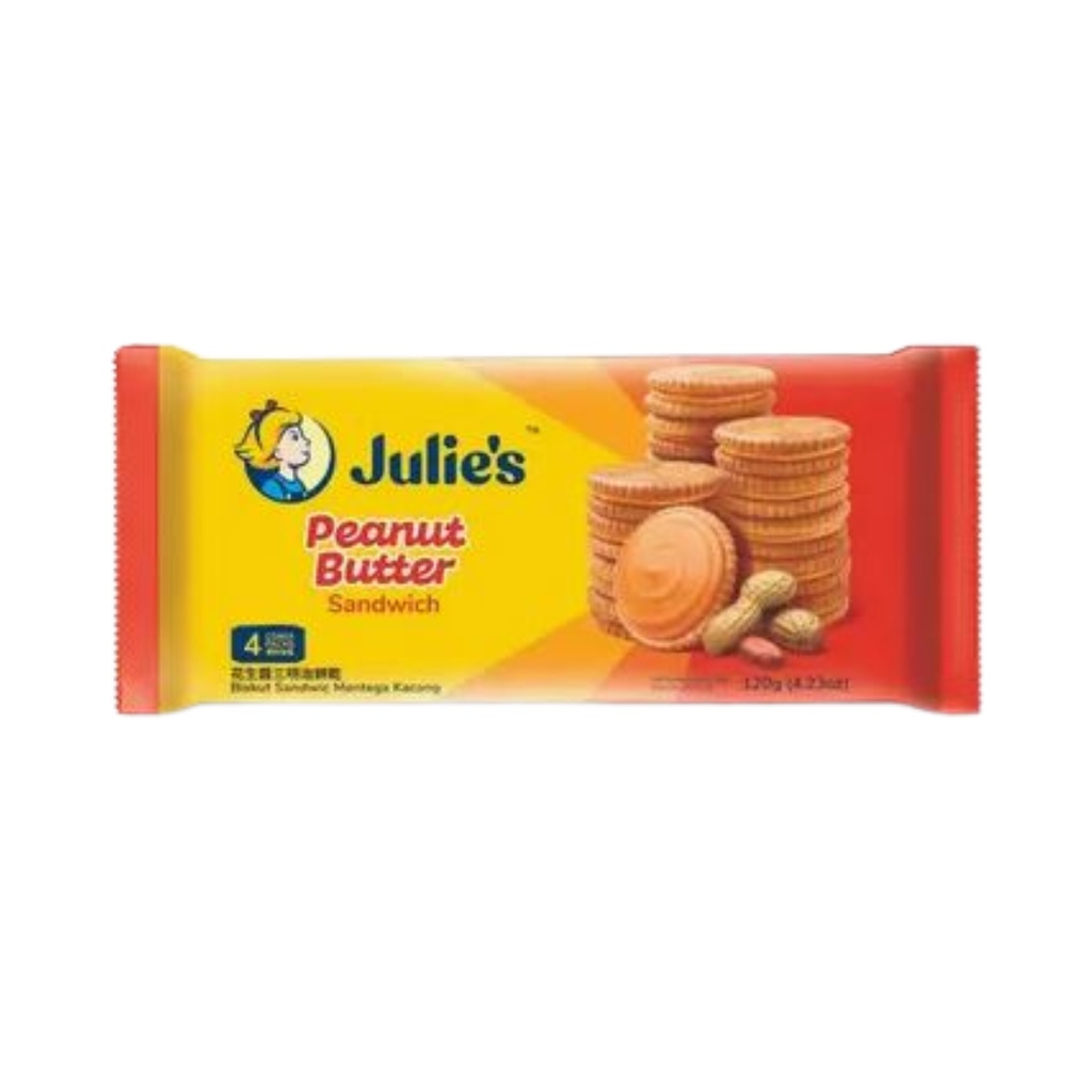 Julie's Peanut Butter Sandwich 120g | Shopee Malaysia