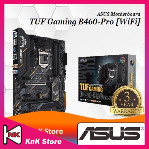 ASUS TUF GAMING B460-PRO (WI-FI) Motherboard Socket LGA1200 Support For ...