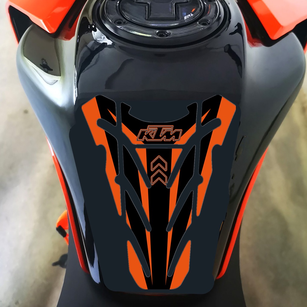 KTM Motorcycle Tank Cap Sticker Gas Cover Protection Epoxy Decal ...