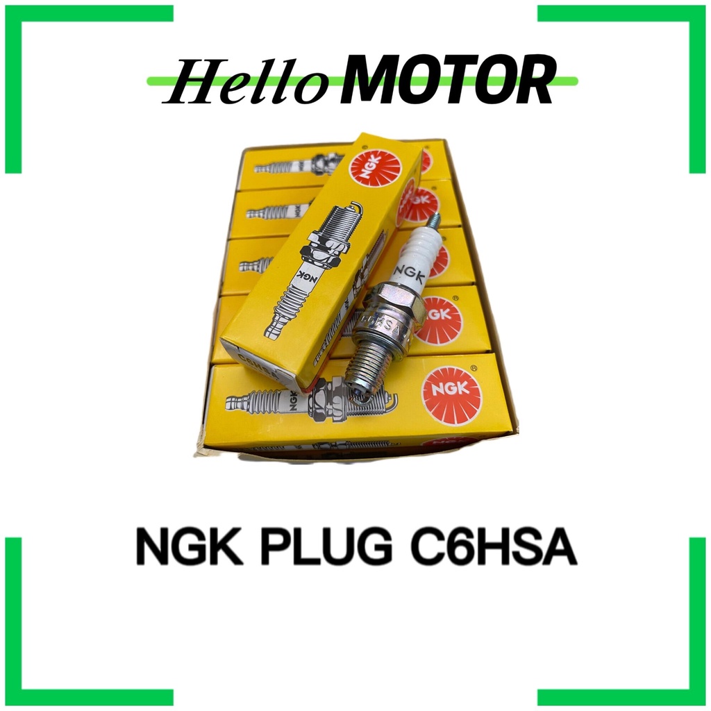 NGK SPARK PLUG C6 C6HSA EX5 DREAM WAVE W110 W125 SRL110 SRL115 SYM ...