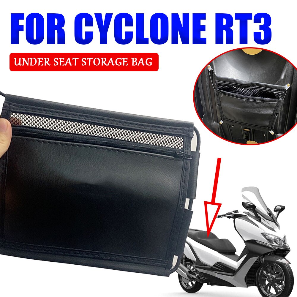 For CYCLONE RT3 RT 3 Motorcycle Accessories Under Seat Storage Bag ...