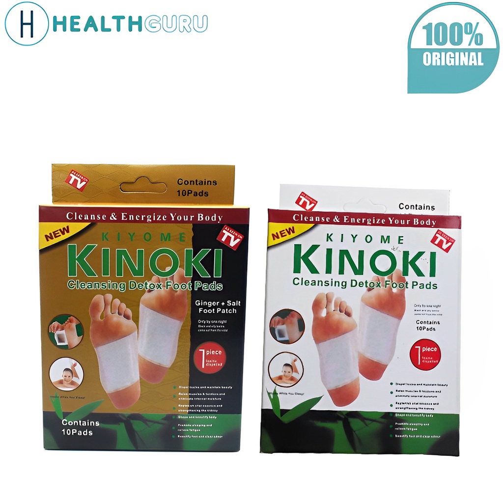 Kinoki Detox Foot Patch Original Buang Toksik Tapak Kaki Kinoki Detox ...