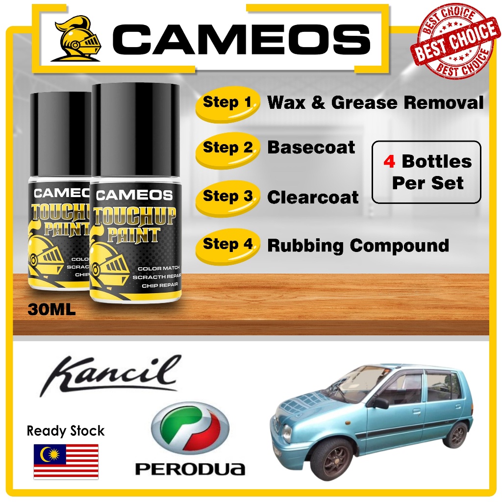 PERODUA KANCIL - Paint Repair Kit - Car Touch Up Paint - Scratch ...