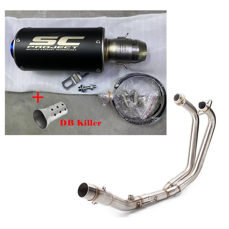 BDJ For Yamaha R25 R3 V1 V2 Mt25 Mt03 Sc Project Ekzos Full Exhaust ...