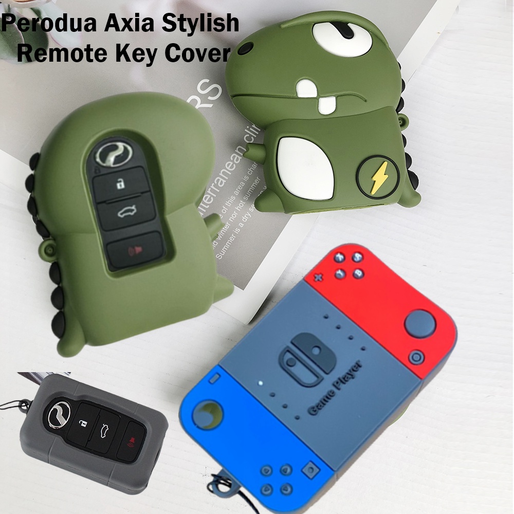 Perodua Axia 2023 2024 Stylish Car Key Cover Axia 2022 2023 Key Case ...