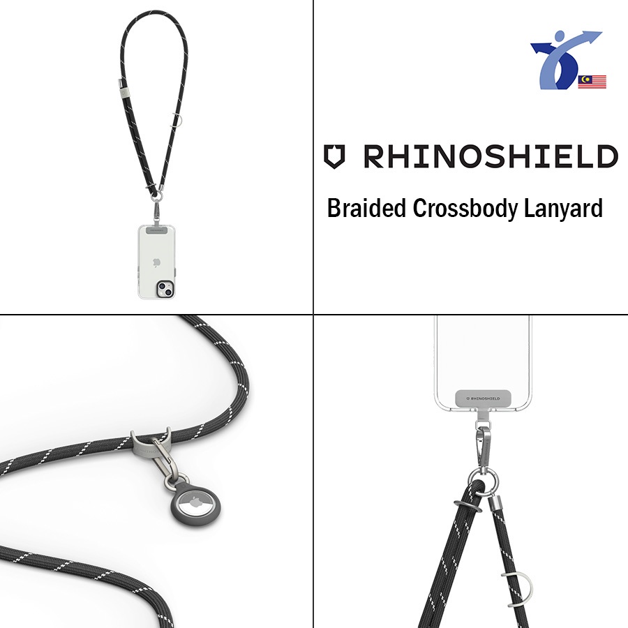 Rhinoshield Braided Crossbody Lanyard (Lanyard card is NOT included ...