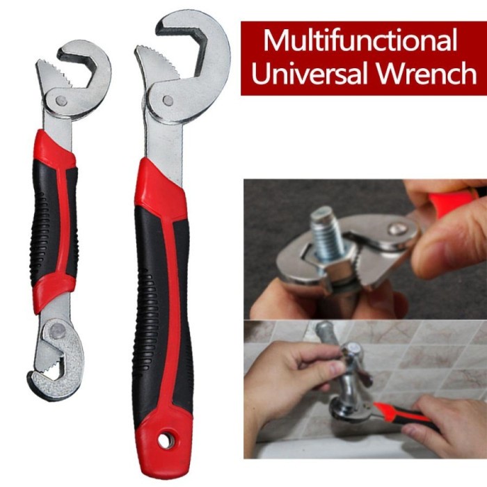 Snap And Grip Multi-Purpose Wrench 2 Universal Magic Wrench | Shopee ...