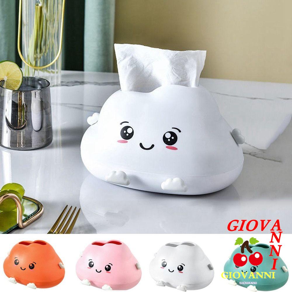 GIOVANNI Cloud Shape Tissue Box, Decorative Cute Cloud Tissue Dispenser ...