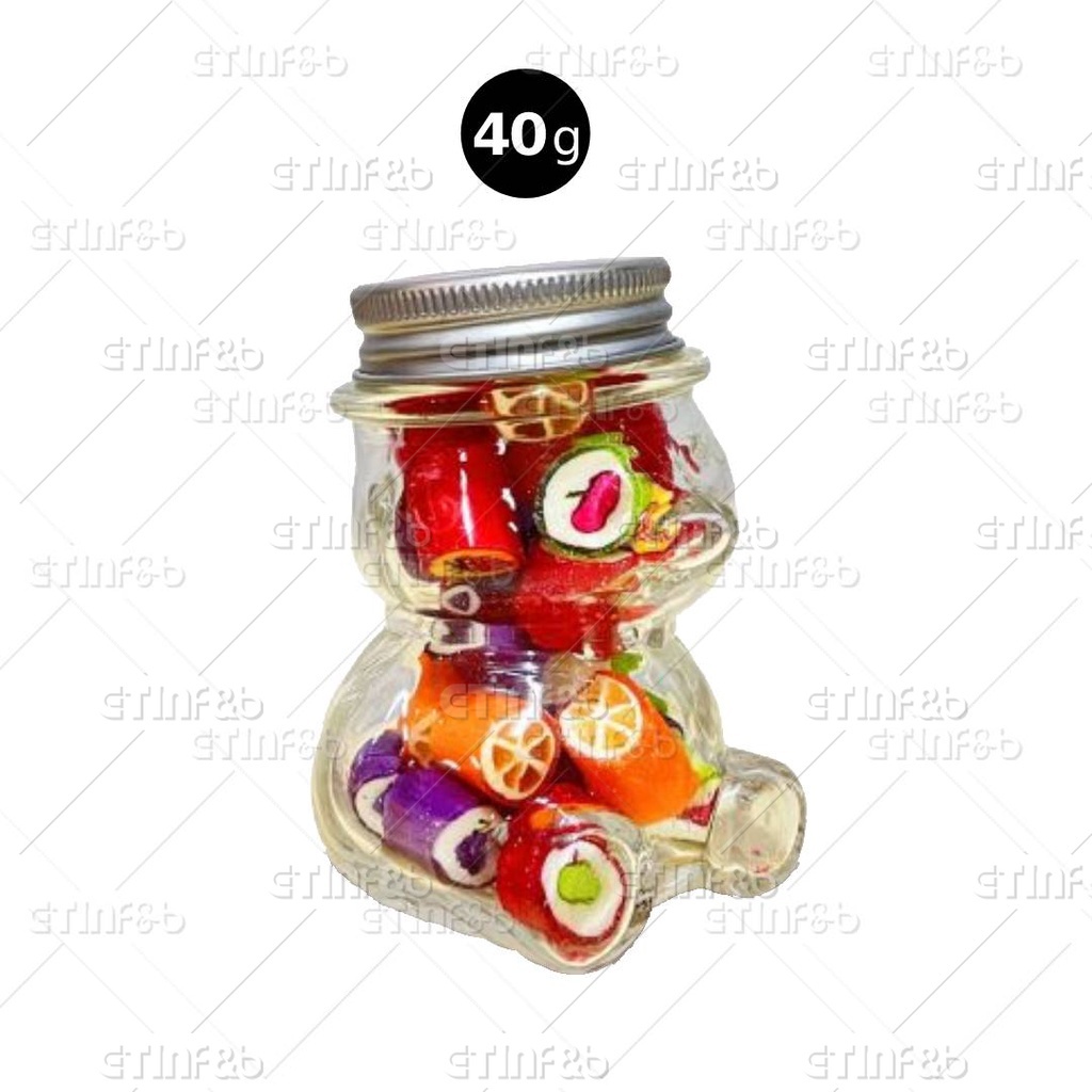 STICKY CANDY GULA-GULA VIRAL STOK SEDIA Thank You Happy Birthday Gift I ...