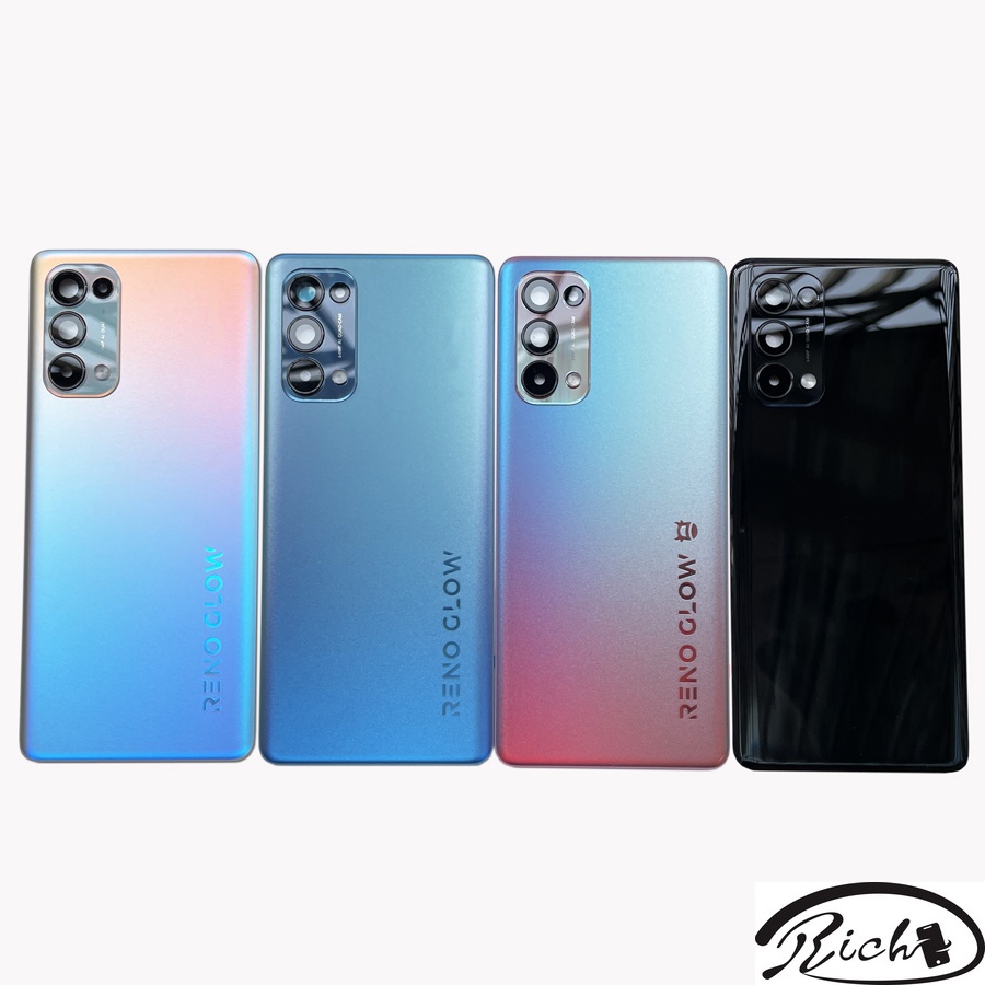 Original Reno 5 Pro Original Back Glass Cover For Oppo Reno5 Pro 5G ...