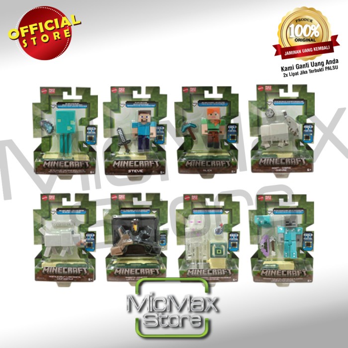 Minecraft MINE CRAFT Build A Portal Single Figures GTP08 | Shopee Malaysia