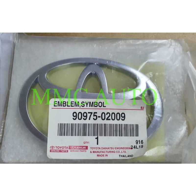 TOYOTA ZZE121 ALTIS 2001-2004 ACV30 CAMRY 2003-2005 REAR LOGO/ EMBLEM ...