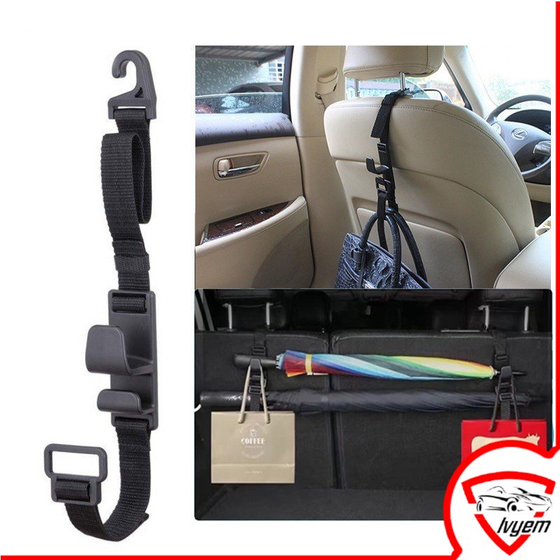 Universal Car Hook Adjustable Car Umbrella Hook Multifunction Car Trunk ...