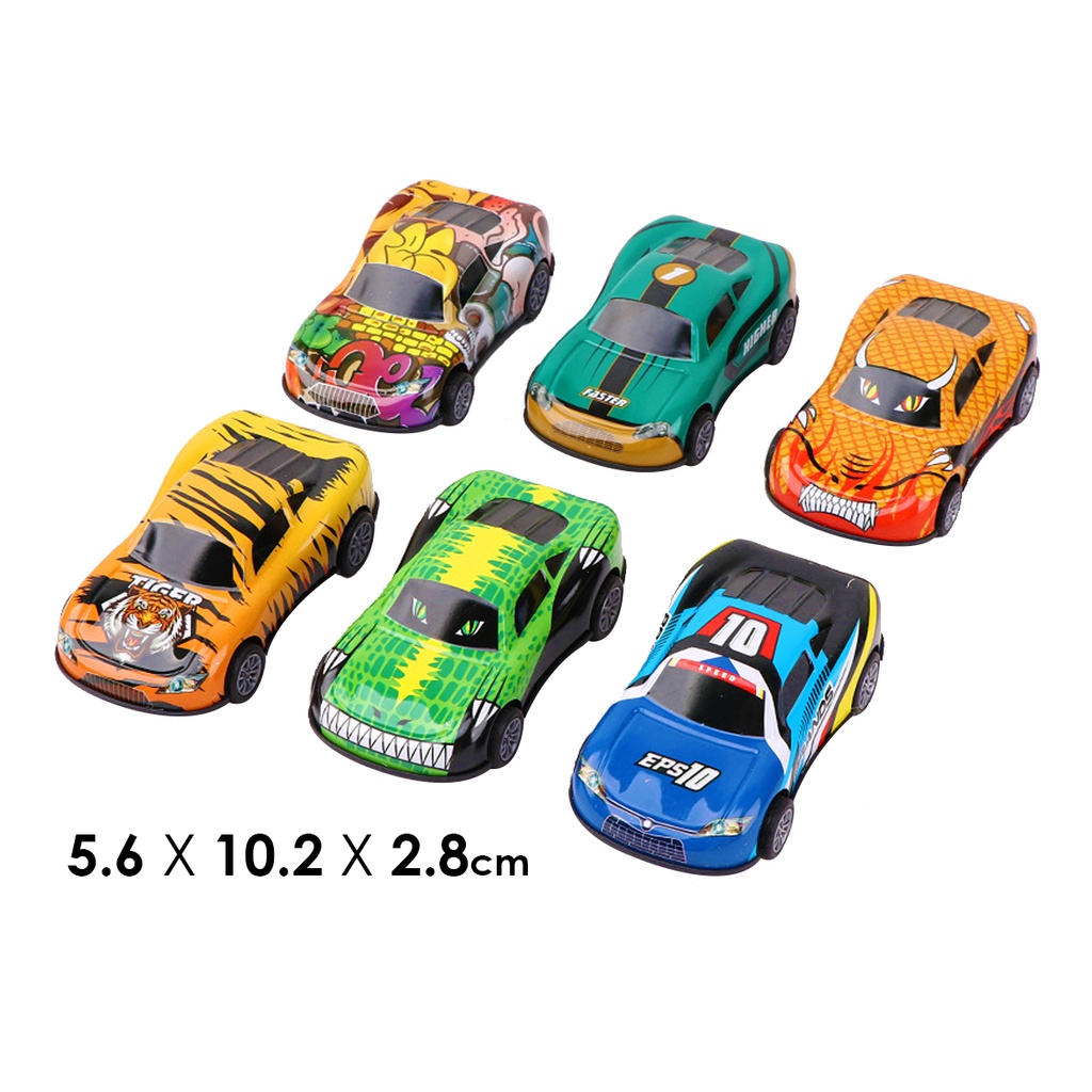 Alphar Toys Pull Back Drive Car Toy Inertia Vehicles Toys Fighter Model ...