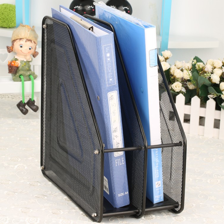 1 2 3 4 Compartment Magazine Holder A4 Paper Document File Folder L ...