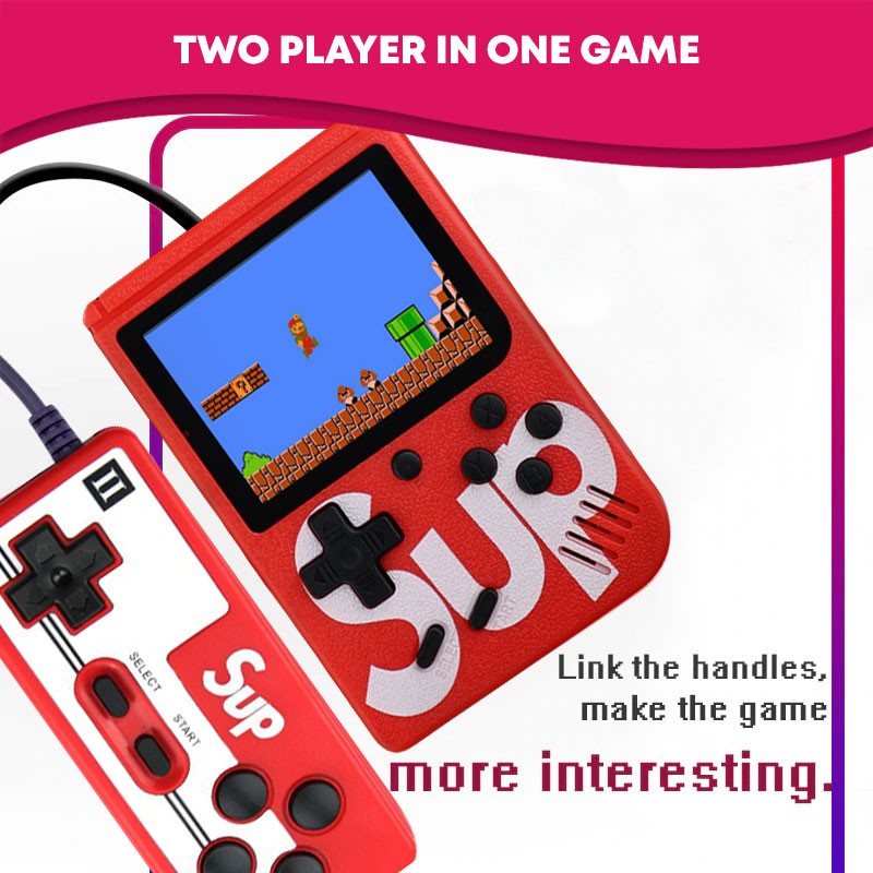 400 in 1 Original Retro Mini Gameboy Game Console Built in 400 Games AV ...
