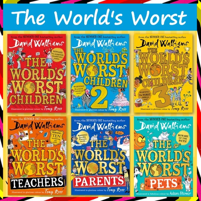 David Walliams THE WORLD'S WORST CHILDREN SERIES David Walliams Books ...