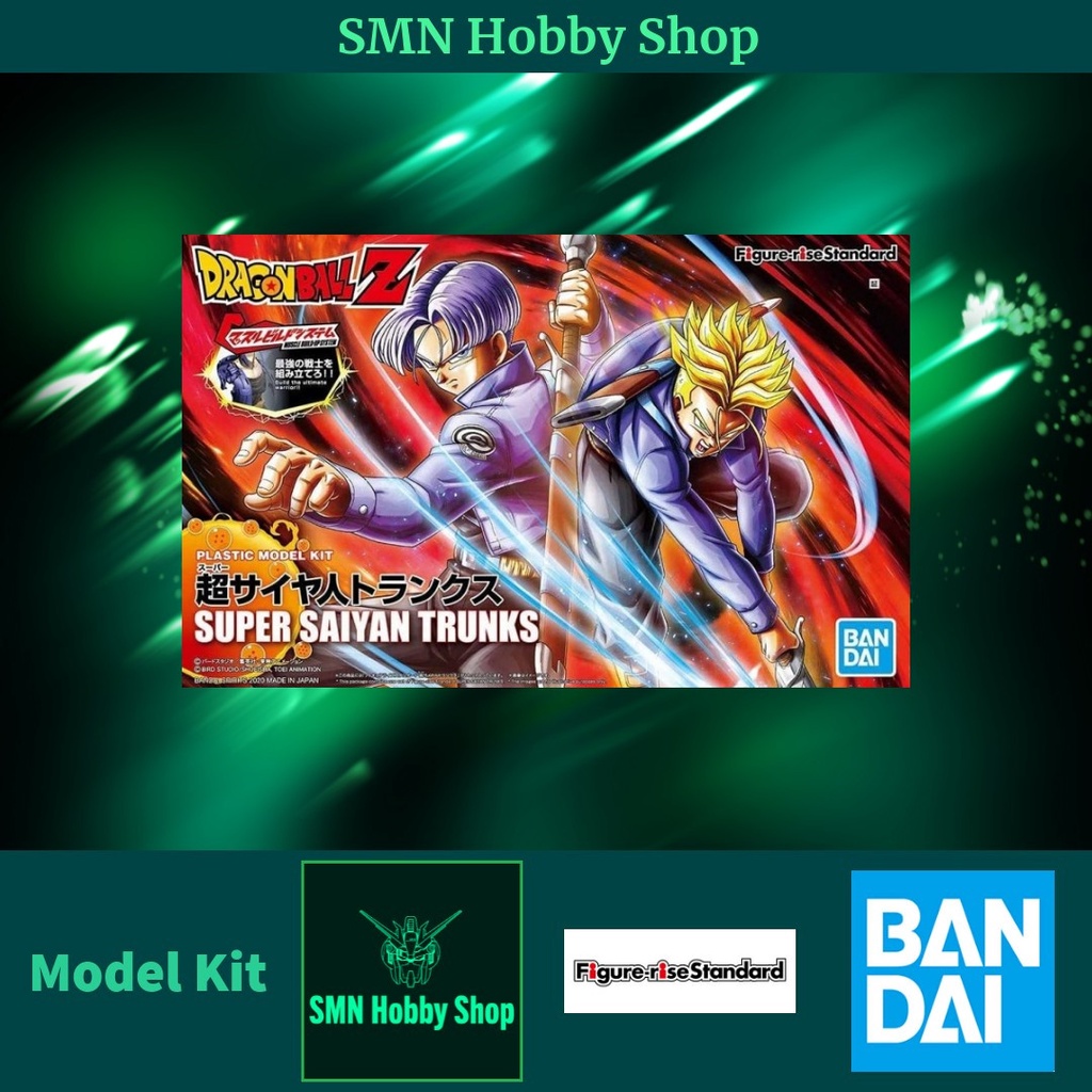 FRS Figure-Rise Standard Super Saiyan Trunks Toys Plastic Model Kit ...