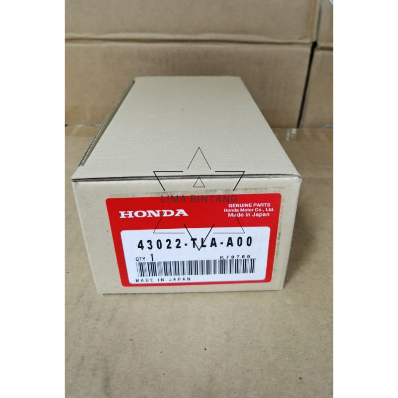 HONDA CR-V 1.5 TURBO TME REAR BRAKE PAD 100%ORIGINAL(43022-TLA-A00 ...