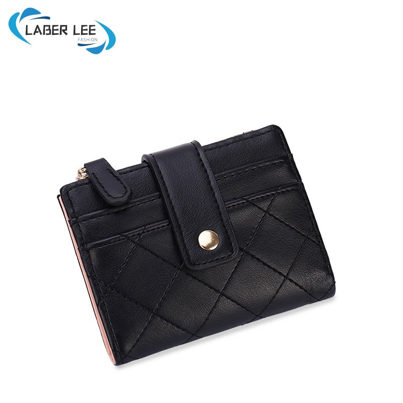 LABER LEE Women Card Holder PU Leather Purse Mini Wallet Coin Purse ...