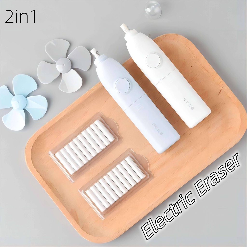 Electric Eraser Set with Replacement Core Art Painting Eraser Automatic ...