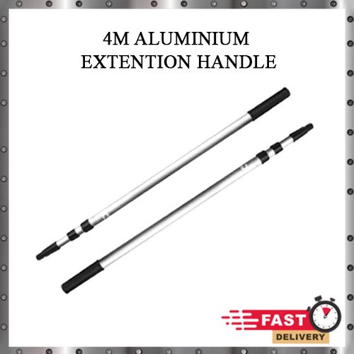 4M Aluminium Paint Rod handle stick / batang cat tangkai / 4m Aluminium ...
