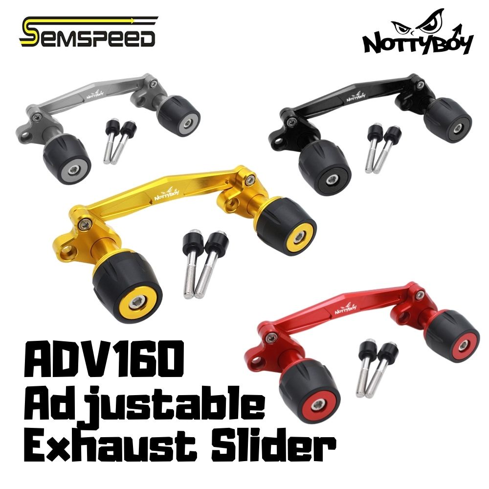HONDA ADV160 Adjustable Exhaust Slider High Quality Aluminum Slider ...