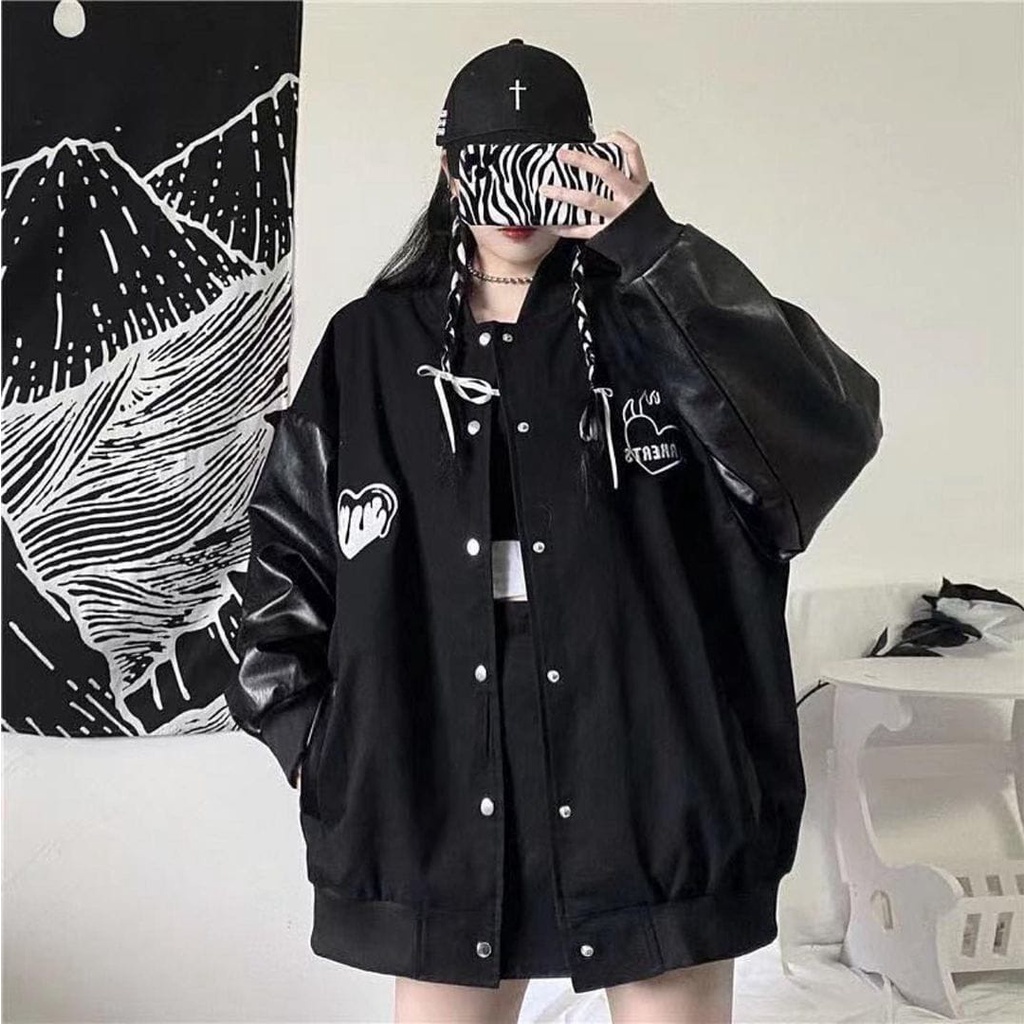 Larkerts VARSITY OVERSIZE BASEBALL JACKET - OVERSIZE BASEBALL JACKET ...