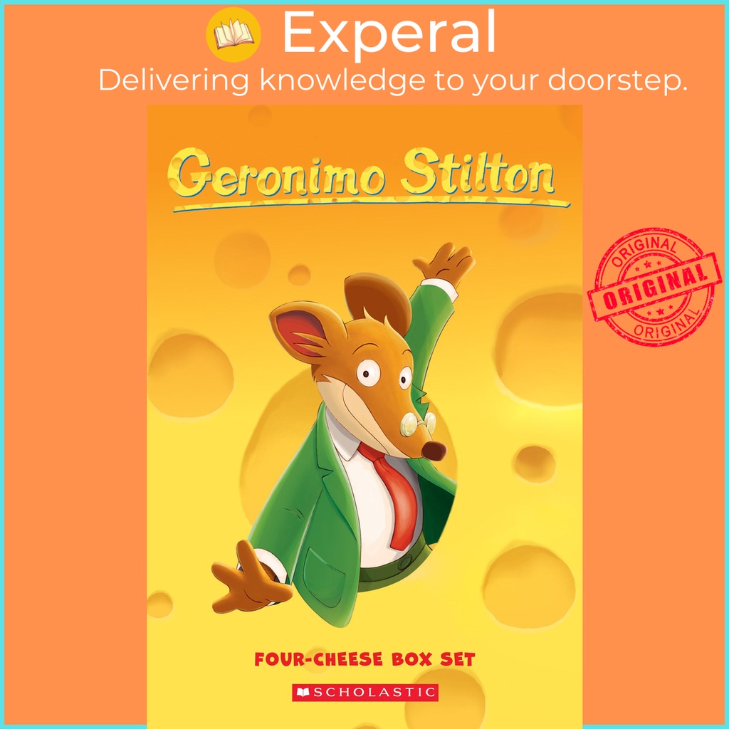 [100% Original Books] - Geronimo Stilton Four Cheese Box Set (Books 1-4 ...