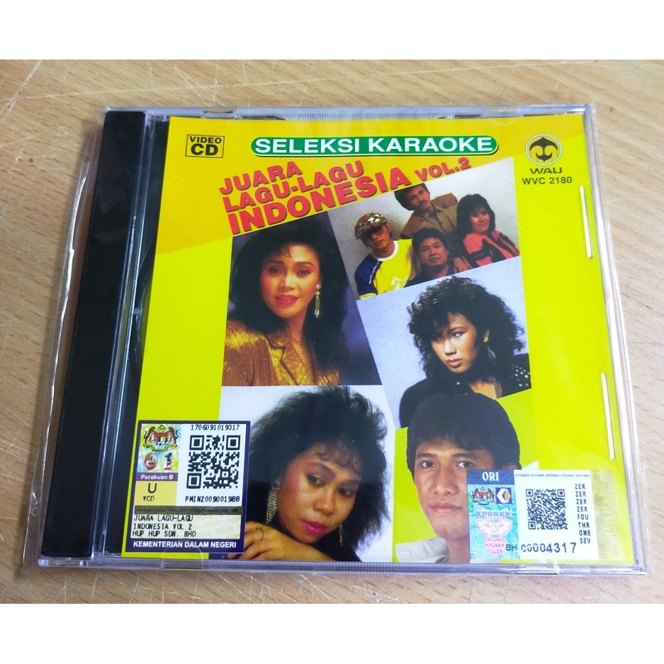 Juara Lagu-Lagu Indonesia Vol.2 VCD Karaoke Original Artist Hetty Koes Endang Bill & Broad ...