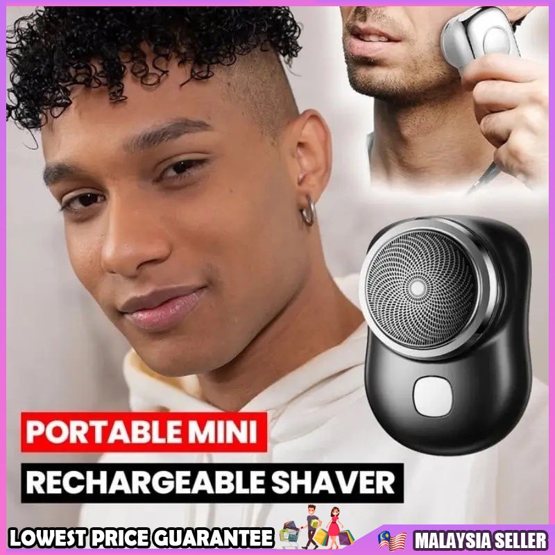 Portable Rechargeable Mini Shaver Waterproof Shaving Machine Trimmer ...